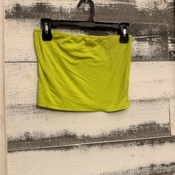 SHEIN | Tops | Lime Green Tube Top | Poshmark